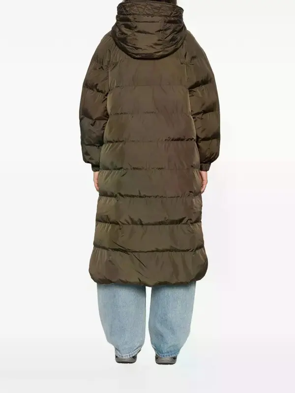 Liu Jo Quilted Hooded Coat