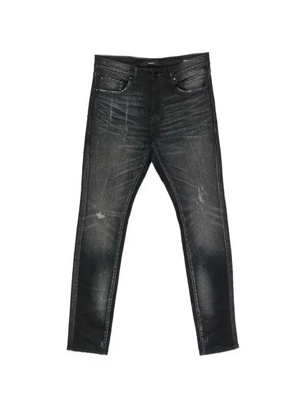 PURPLE BRAND Washed-effect Jeans - Black