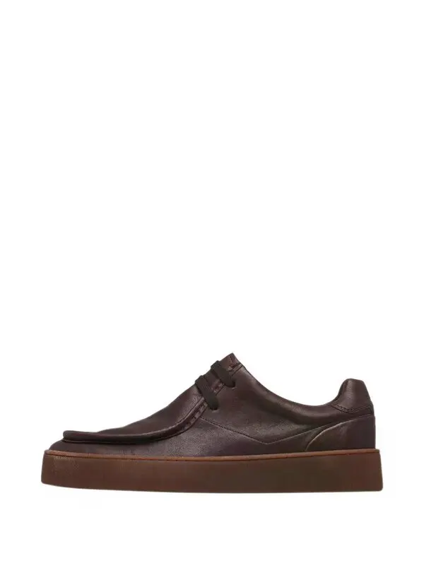 VOILE BLANCHE Mind Paraboot Leather Low-top Sneakers