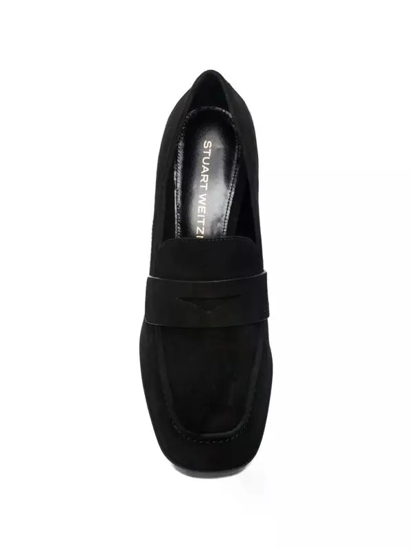 STUART WEITZMAN Vera Loafers - Black