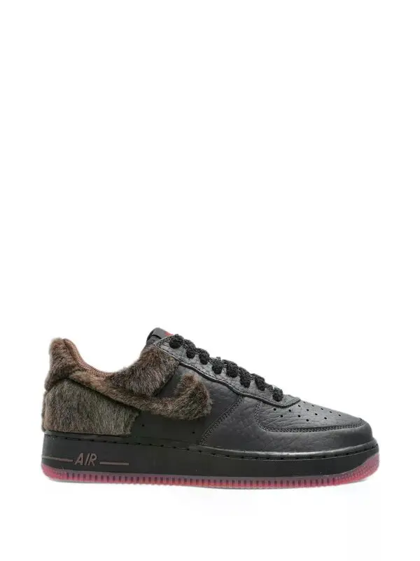 Nike Force 1 Low Retro Halloween Sneakers - Black