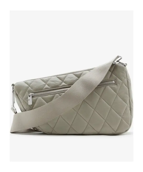 Burberry Shield Diamond-quilted Shoulder Bag