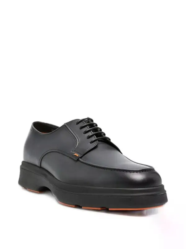 Santoni Apron-toe Derby Shoes