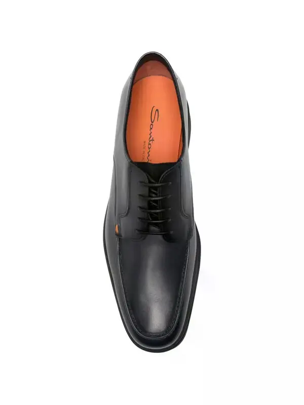 Santoni Apron-toe Derby Shoes
