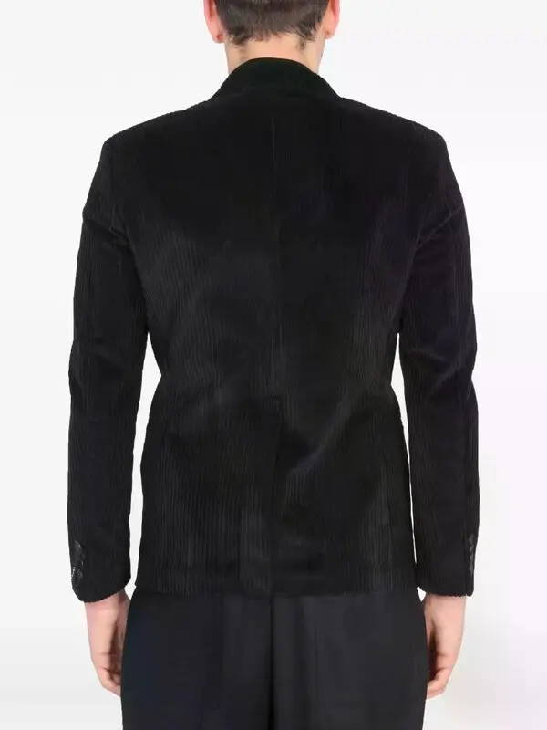 TONELLO Single Breasted Corduroy Coat
