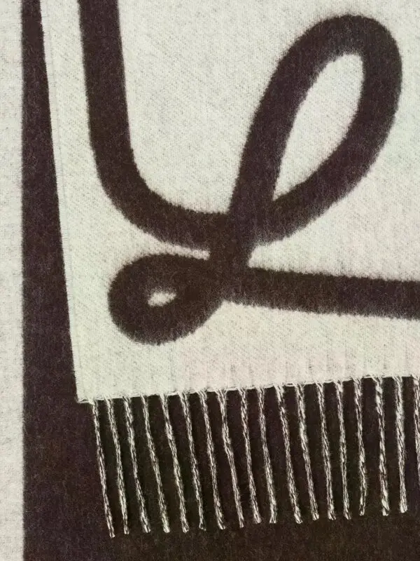 Loewe Intarsia-knit Scarf