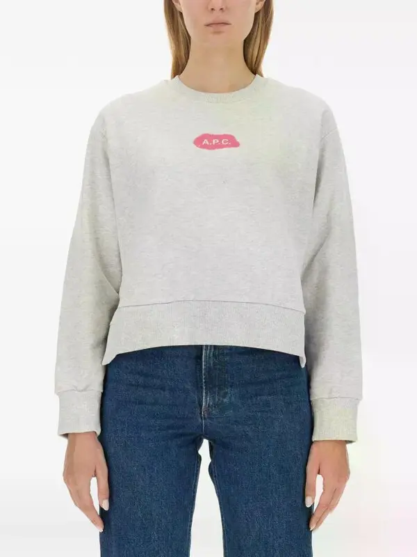 A.p.c. Logo-print Sweatshirt