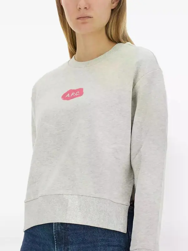 A.p.c. Logo-print Sweatshirt