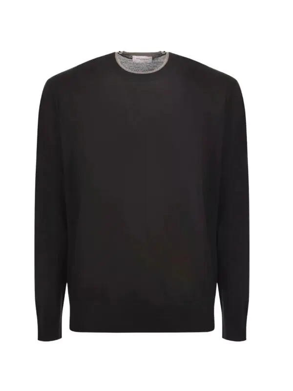 PAOLO PECORA Wool Crew Neck Sweater
