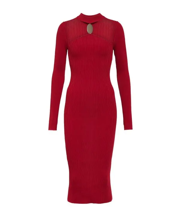 Simkhai Long Sleeve Dress - Red