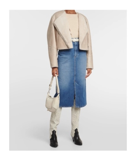 Isabel Marant Étoile Ostya Shearling-lined Leather Jacket