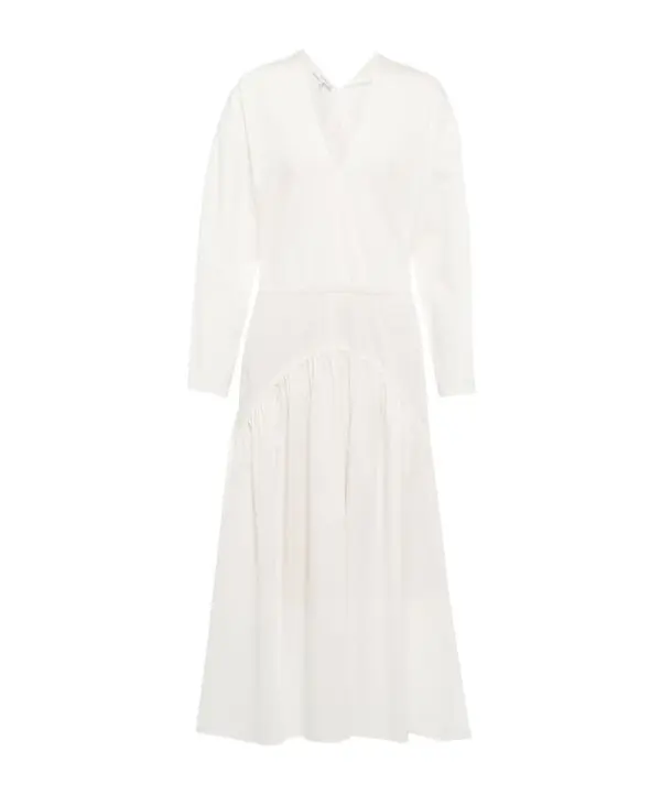 Vince V-neck Long Sleeve Dress