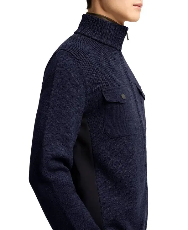 Moncler Zip-up Turtleneck Cardigan