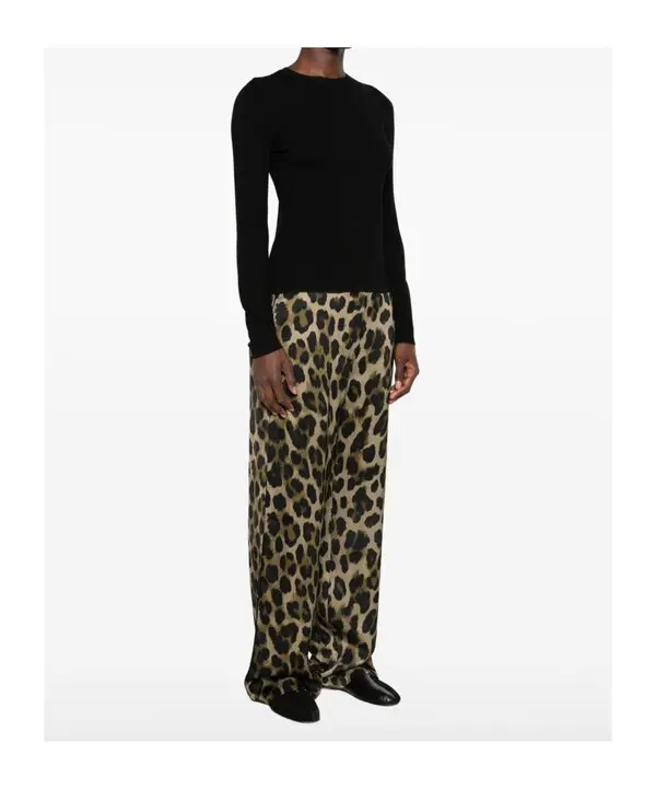 TWINSET Crew-neck Long-sleeve Sweater