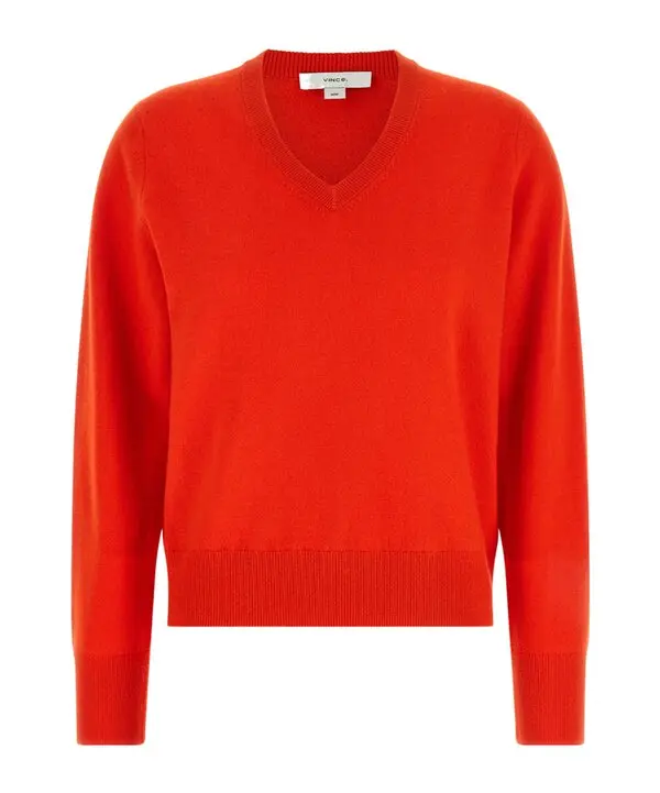 Vince Long-sleeved Sweater - Red