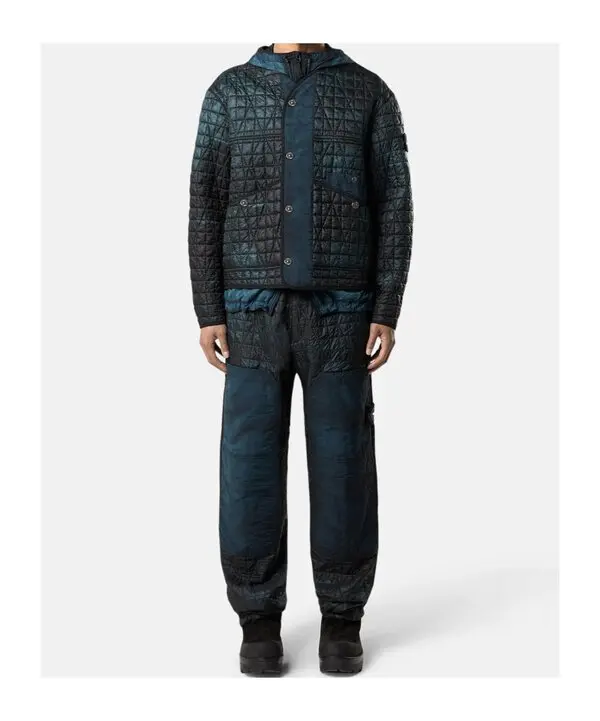 Stone Island Loose-fit Joggers With Wind-resistant Inner Coating