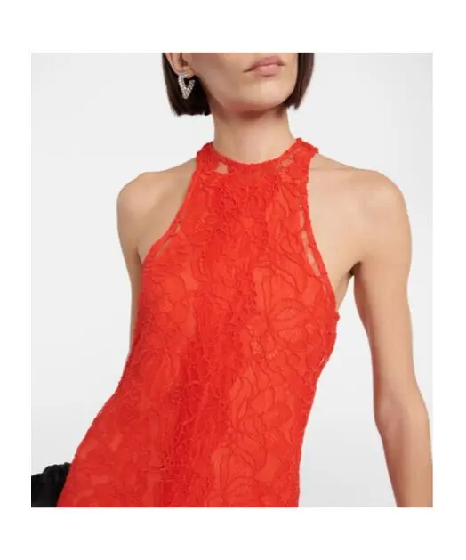 GANNI Mid-length Lace Dress