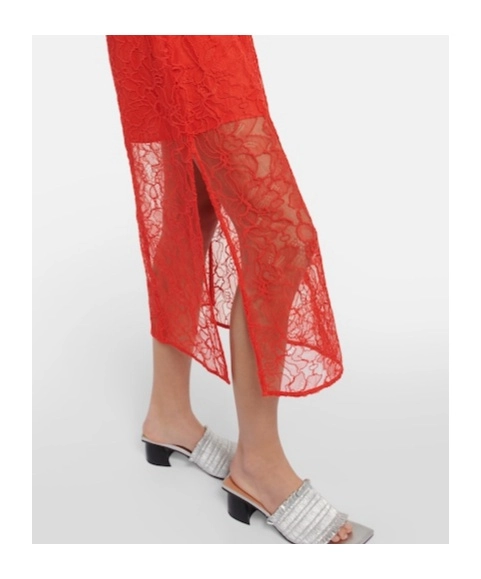 GANNI Mid-length Lace Dress