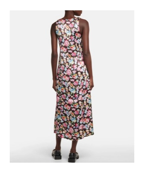 GANNI Sleeveless Midi Dress