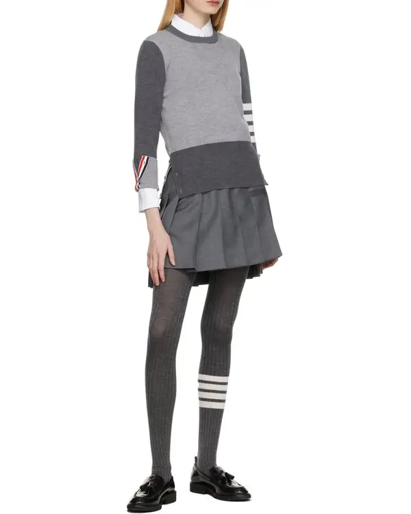 Thom Browne 4-bar Milano Stitch Jumper