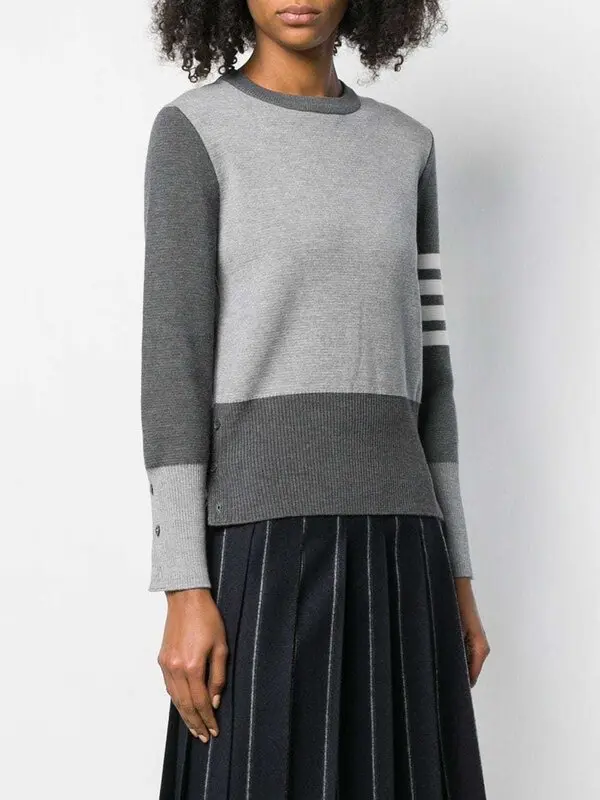 Thom Browne 4-bar Milano Stitch Jumper