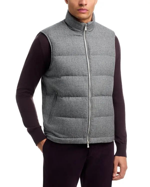 Eleventy Full Zip Down Gilet Vest