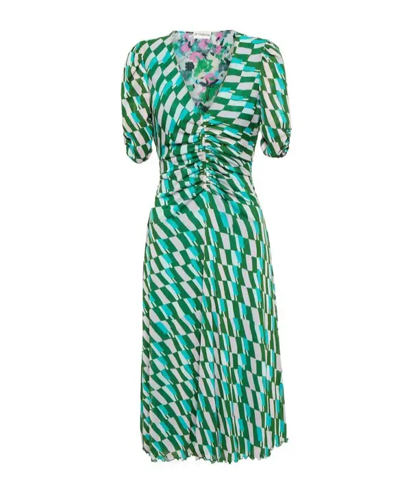 Diane Von Furstenberg Koren Printed Minidress