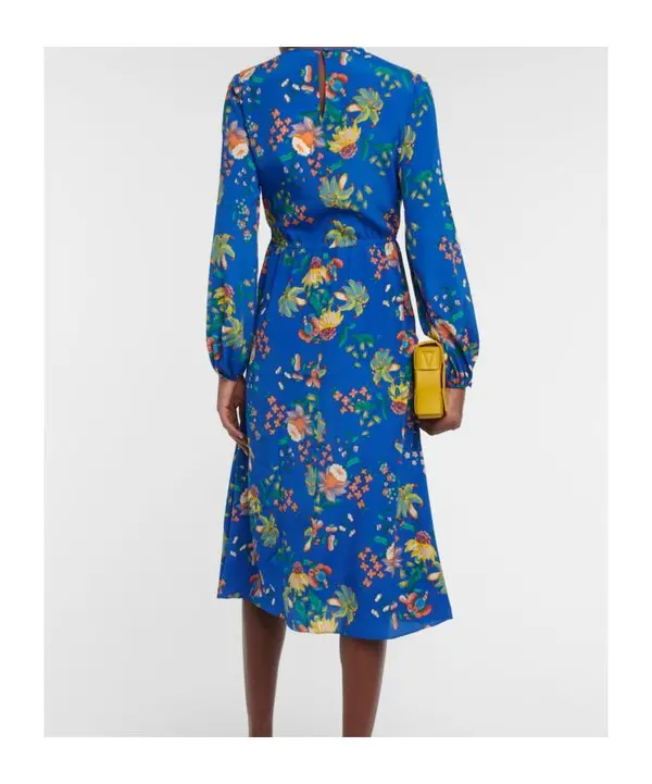 Diane Von Furstenberg Sydney Floral Midi Dress