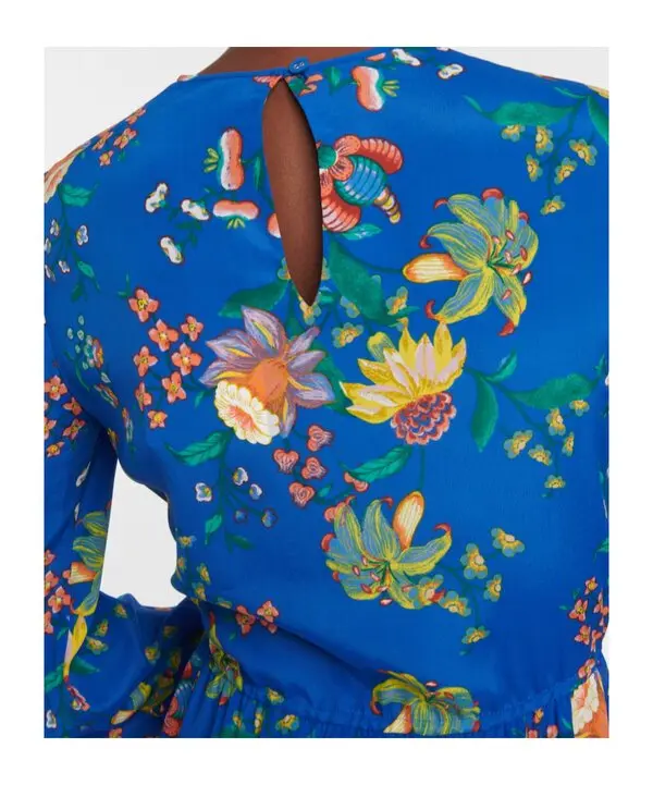 Diane Von Furstenberg Sydney Floral Midi Dress