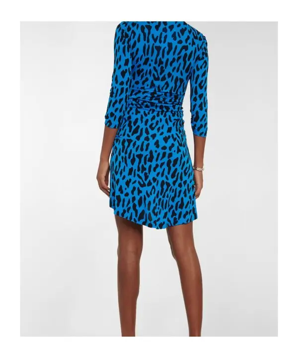 Diane Von Furstenberg David Leopard-print Minidress