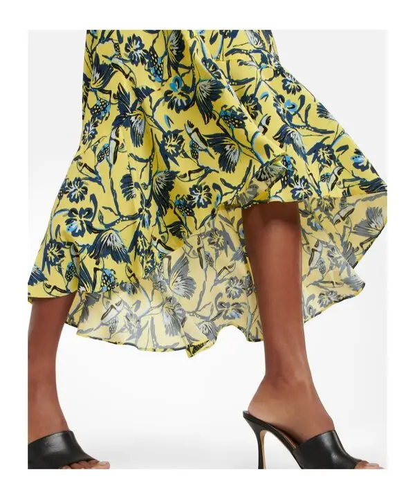 Diane Von Furstenberg Printed Crêpe Midi Dress