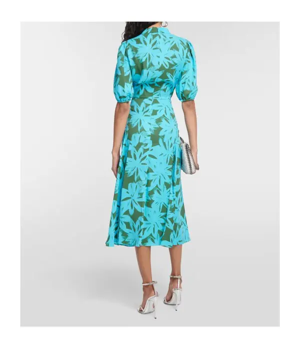 Diane Von Furstenberg Nella Floral Midi Dress