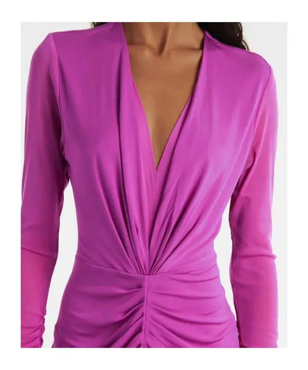 Diane Von Furstenberg Hades Pleated Midi Dress