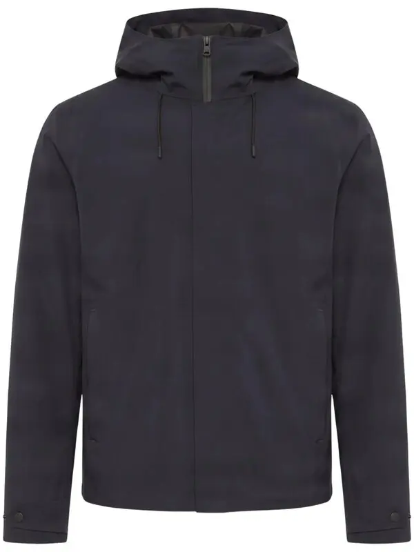 Woolrich Hooded Zip-up Padded Jacket