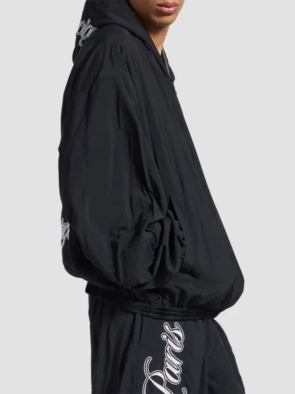 Balenciaga Cursive Reversible Tracksuit Jacket