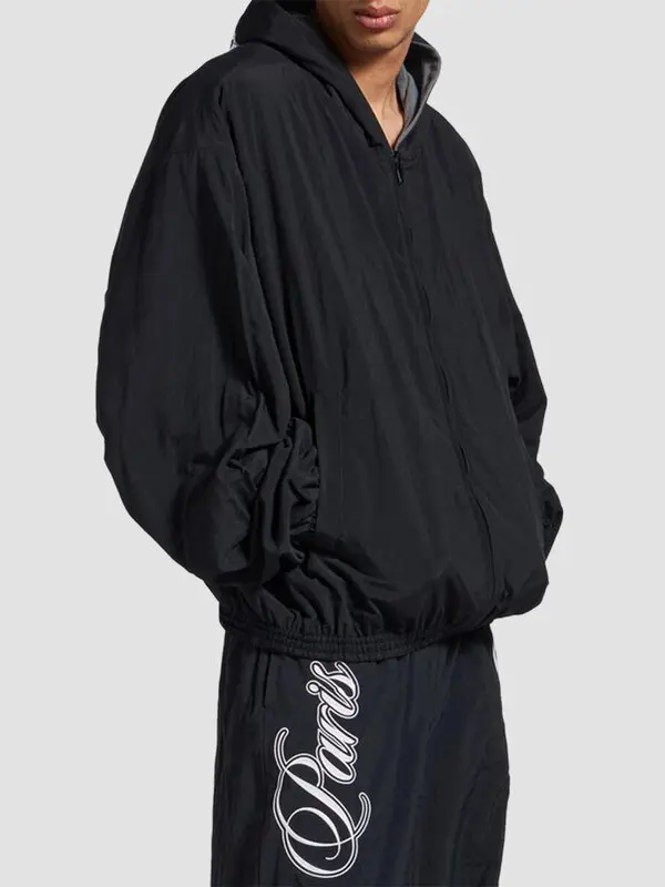 Balenciaga Cursive Reversible Tracksuit Jacket