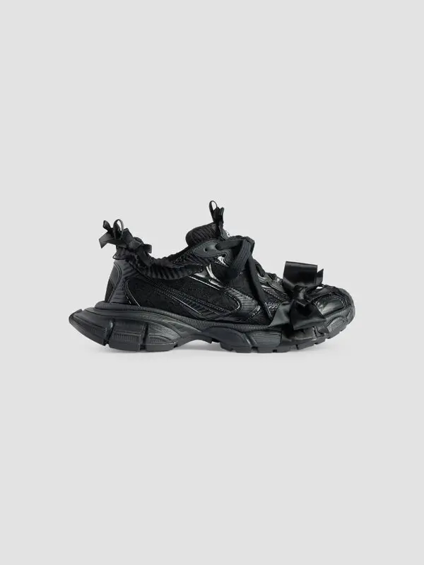 Balenciaga 3xl Lace Sneakers - Black