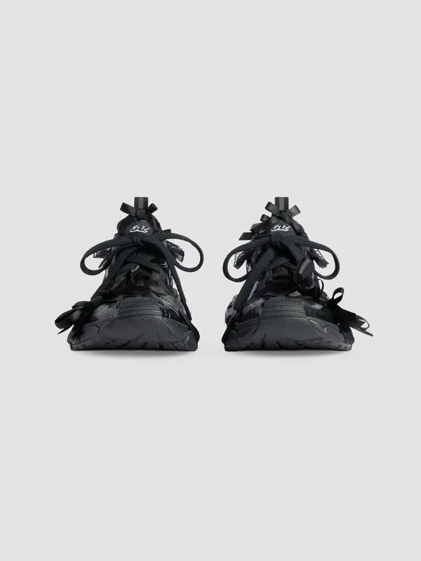 Balenciaga 3xl Lace Sneakers - Black