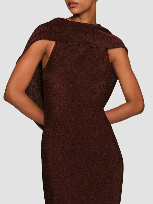 ET OCHS Blair Cowlback Column Gown