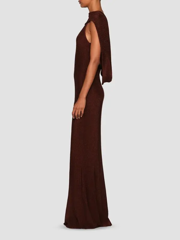 ET OCHS Blair Cowlback Column Gown