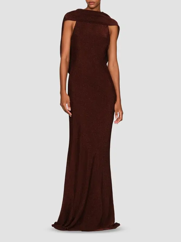 ET OCHS Blair Cowlback Column Gown