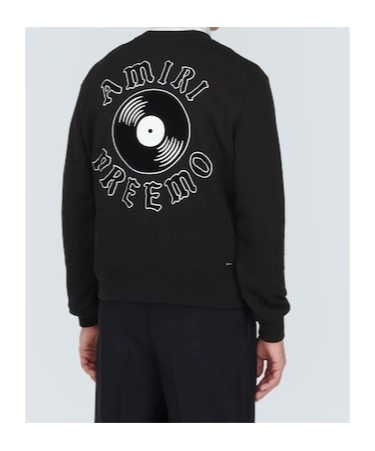 Amiri Logo Crew Neck Sweatshirt