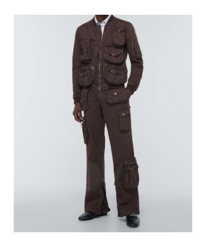Dolce & Gabbana Mid-rise Straight-leg Cargo Pants