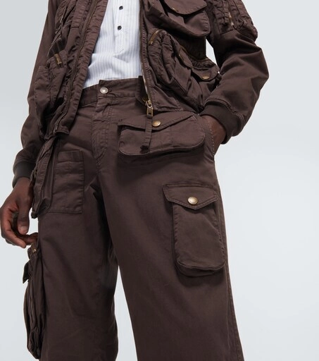 Dolce & Gabbana Mid-rise Straight-leg Cargo Pants
