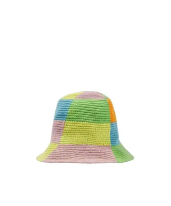 THE ELDER STATESMAN Crocheted Cashmere Fisherman's Hat