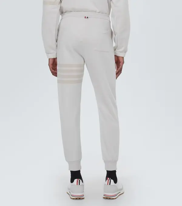 Thom Browne 4-bar Cotton Sweatpants