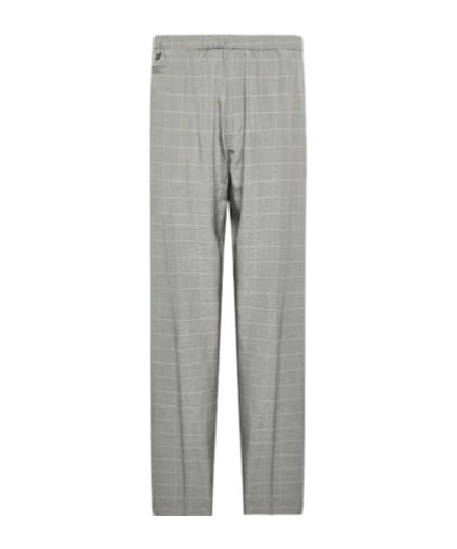Undercover Checked Silk-blend Pants