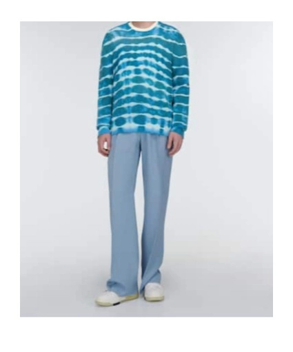 Amiri Tie-dye Cashmere And Wool Sweater