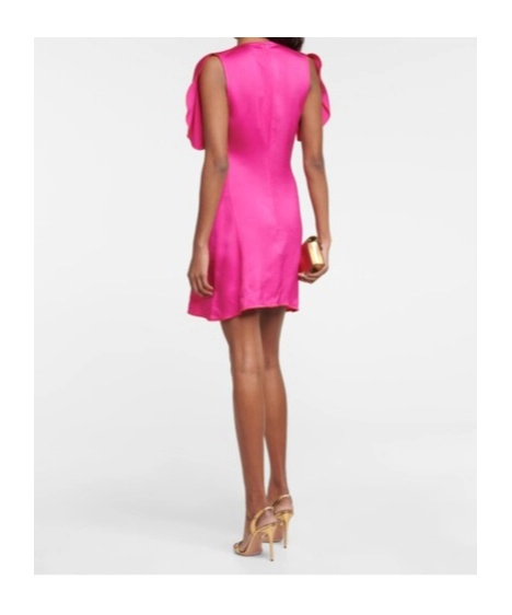 Victoria Beckham Satin Mini Dress