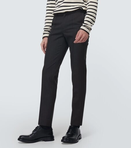 Undercover Low-rise Wool Slim Pants